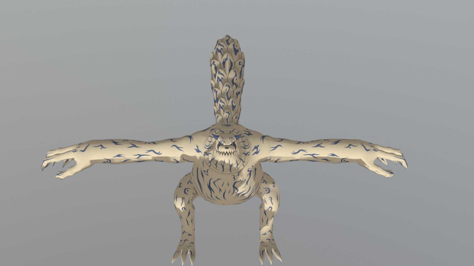 Shukaku - 3D model by Hivigany And Narutorobert (@Mivinshy) [2dee0d6 ...