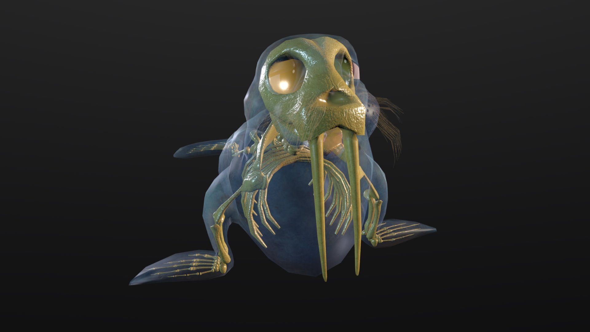 Walrus - 3D model by taleo22 [2dee225] - Sketchfab