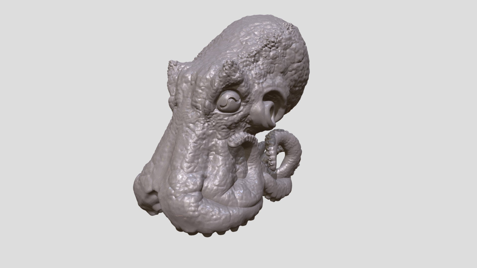 Octopus 3d Print - Buy Royalty Free 3D model by Darkseal [2dee3e6 ...