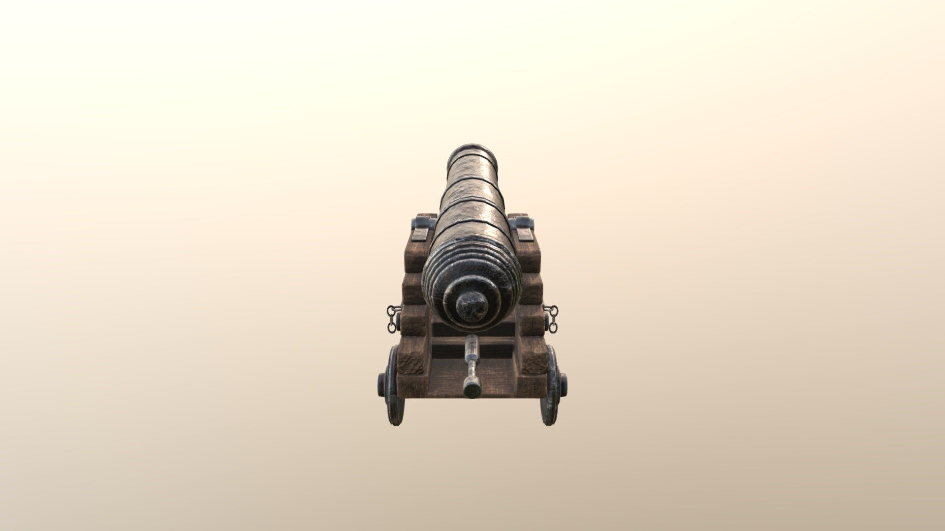 Pirate Canon - 3D model by AntonioRodaRuiz [2dee800] - Sketchfab
