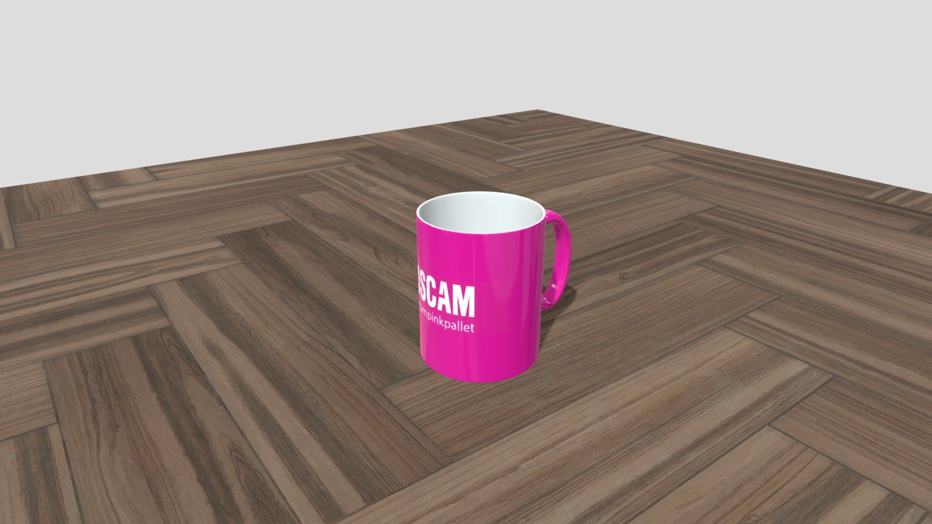 Loscam Mug Pink High Poly - Download Free 3D model by SKreative ...