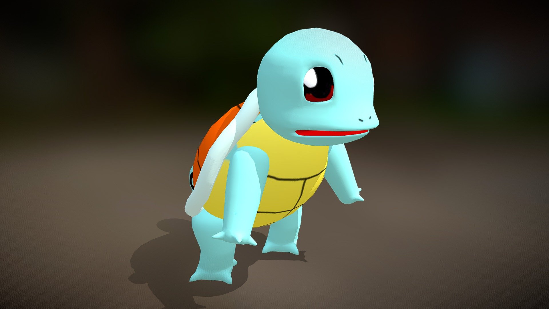 Squirtle - 3D model by fieldofstars [2def50e] - Sketchfab