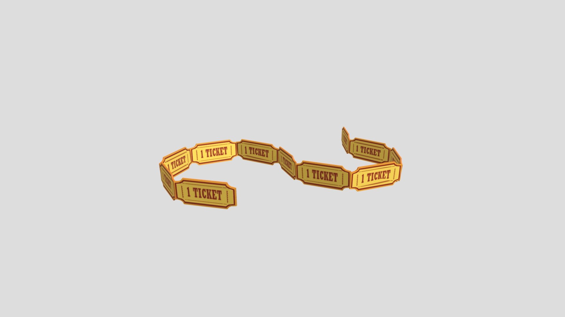Tickets - Download Free 3D model by RavenBlox [2df051f] - Sketchfab