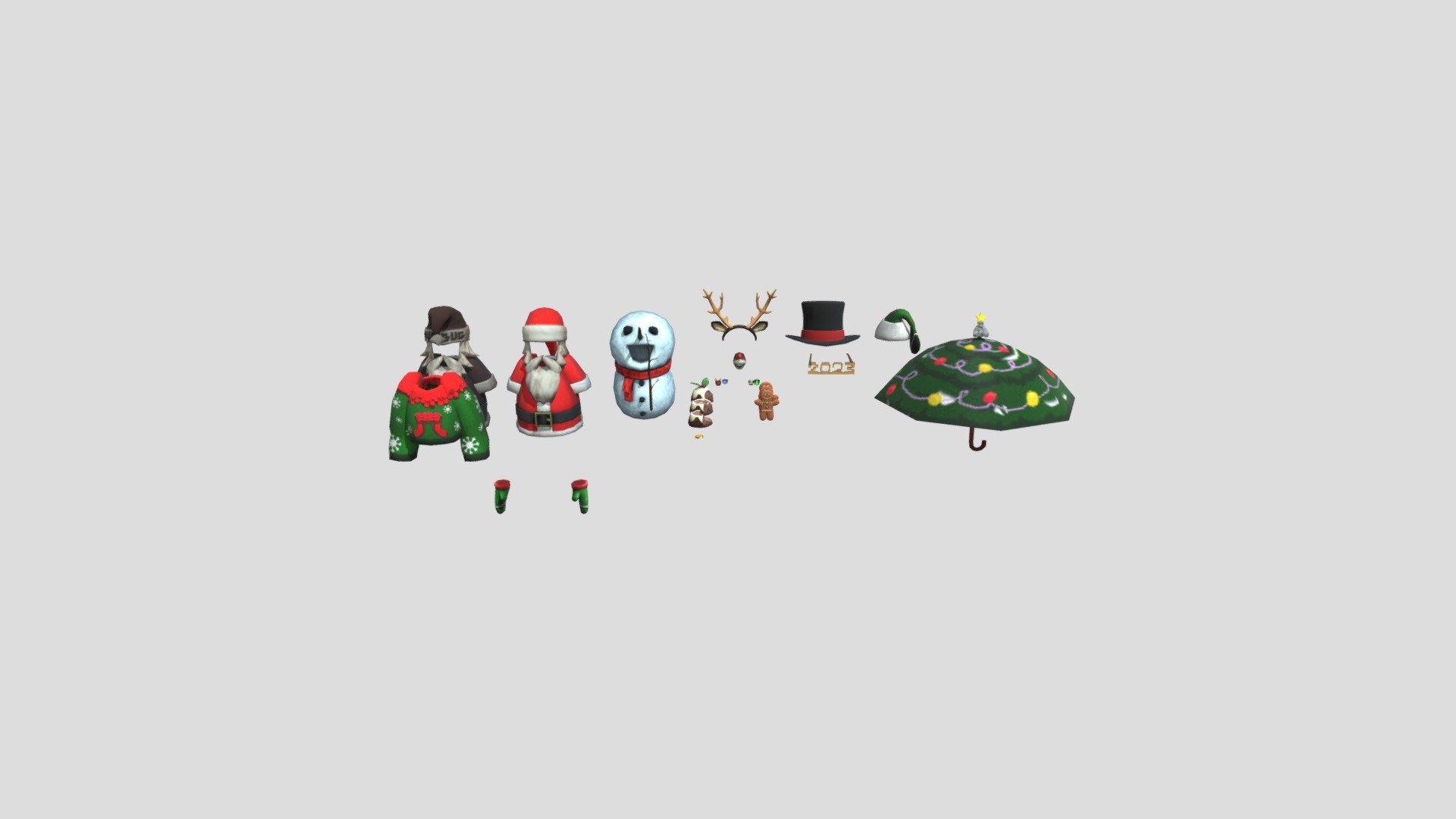 gorilla tag christmas cos - Download Free 3D model by imayoutuber5 ...