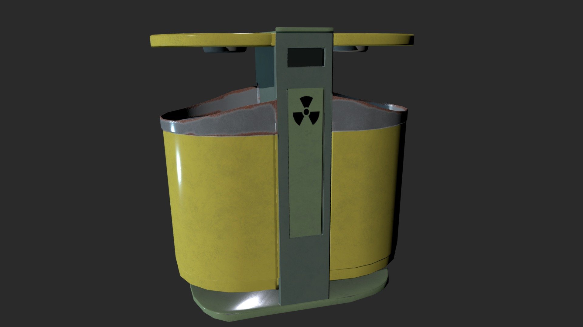 Designer Trash Can - 3D model by Taariq Pritchard (@PritchardTaariq ...