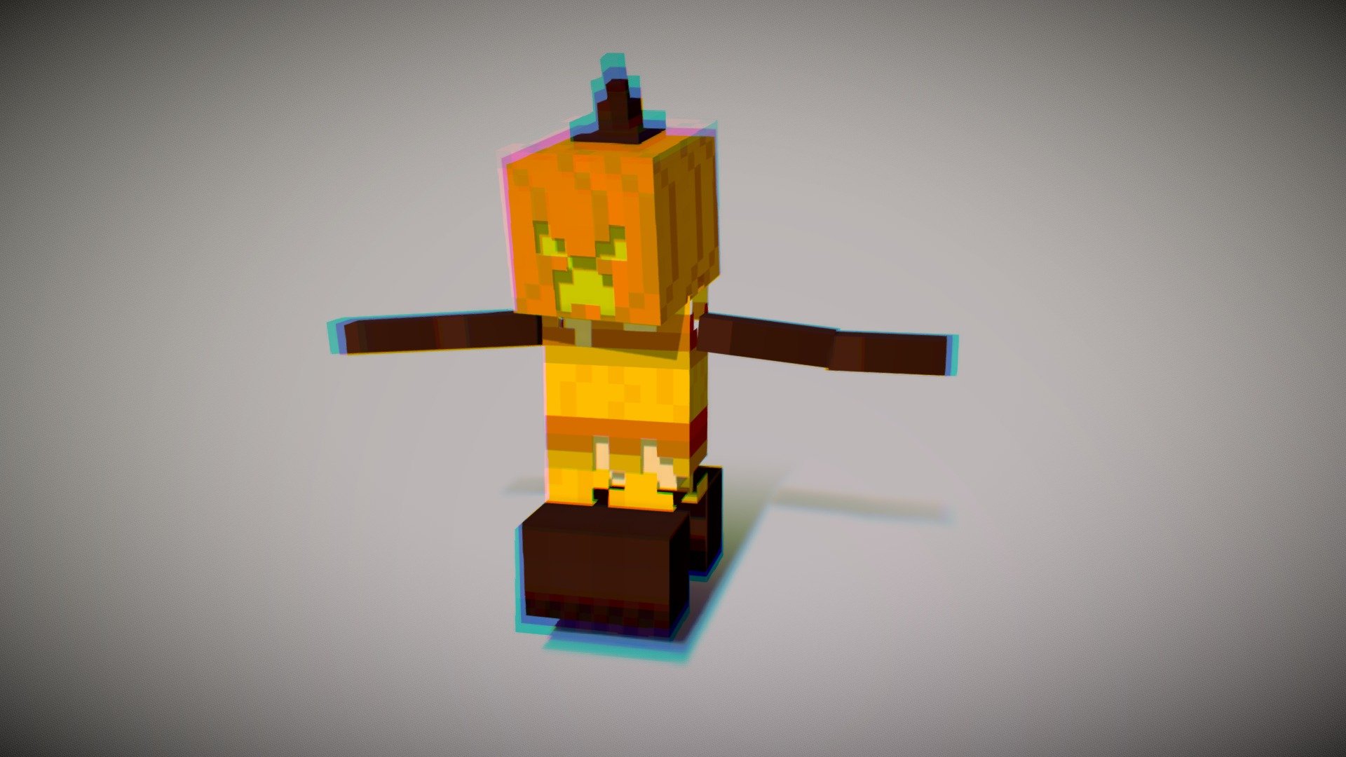 Scarecrow Creeper - Download Free 3D model by Voxel Creeper ...