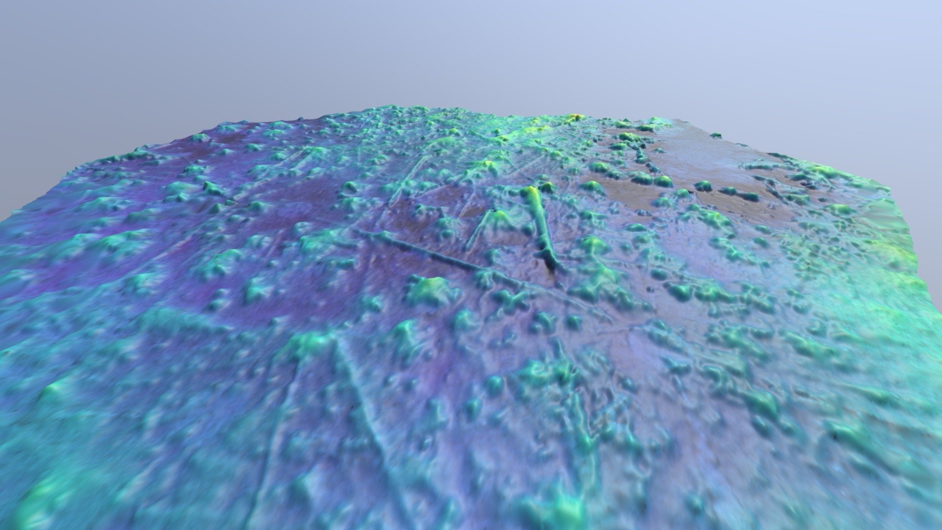 Wetland Microtopography - Terrestrial LiDAR - Download Free 3D model by ...