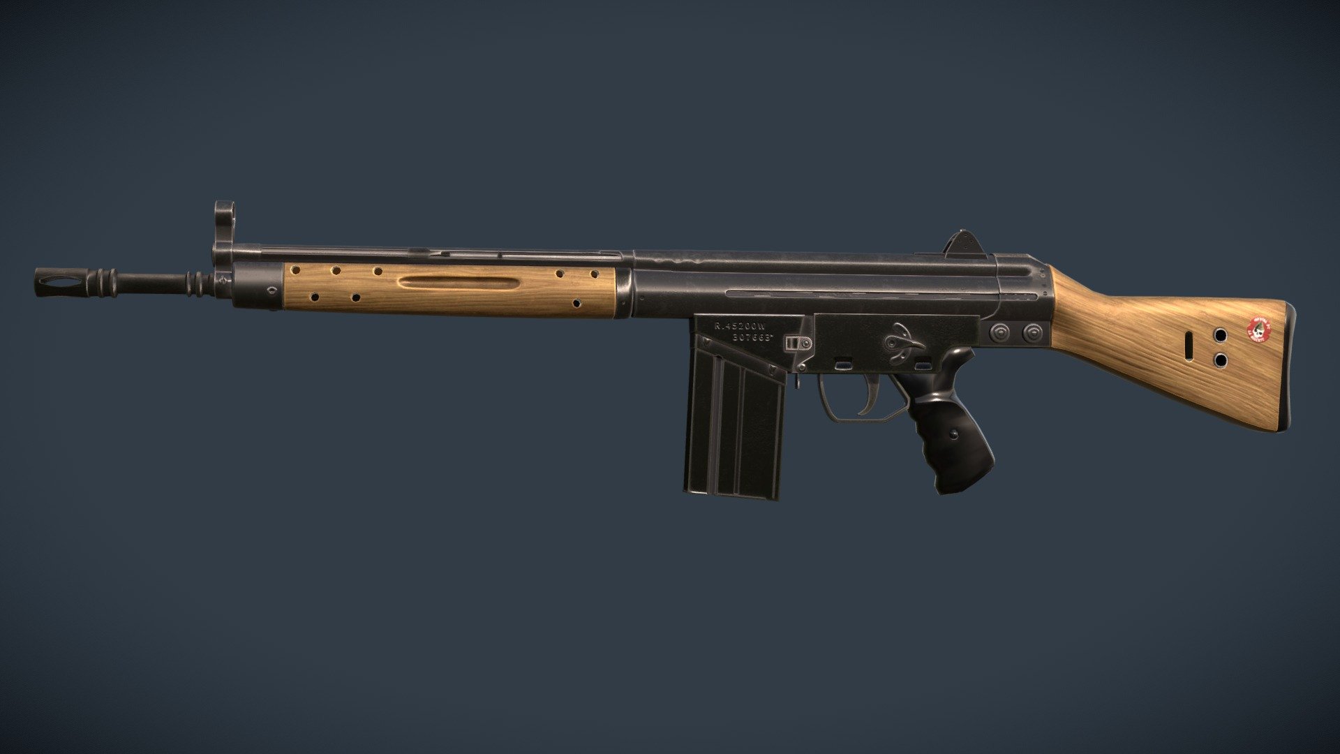 Cetme_C - 3D model by Pepe Nuñez Naranjo (@josenuneznaranjo) [2df4e6a ...