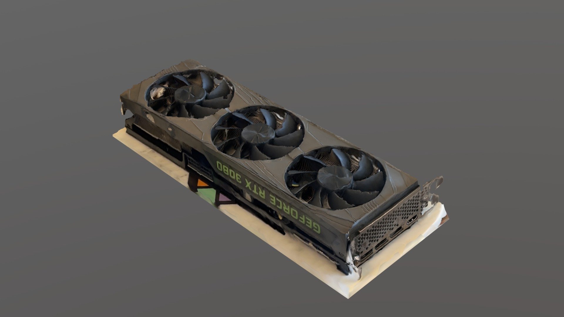 RTX 3080 - 3D model by 3DStephen [2df4fa3] - Sketchfab