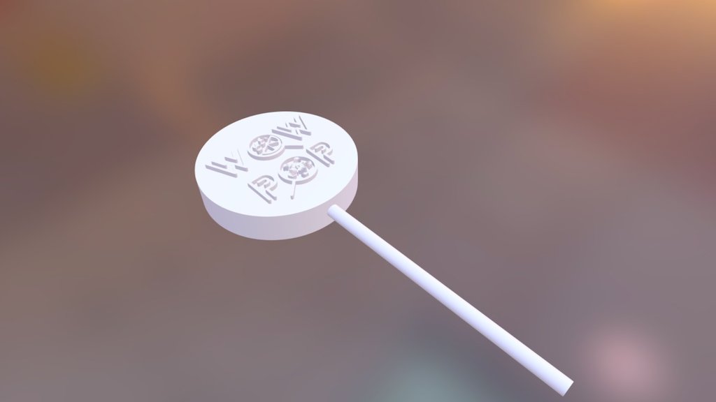 WOW-POP Candy - 3D model by 3dprint.com.ua [2df562c] - Sketchfab