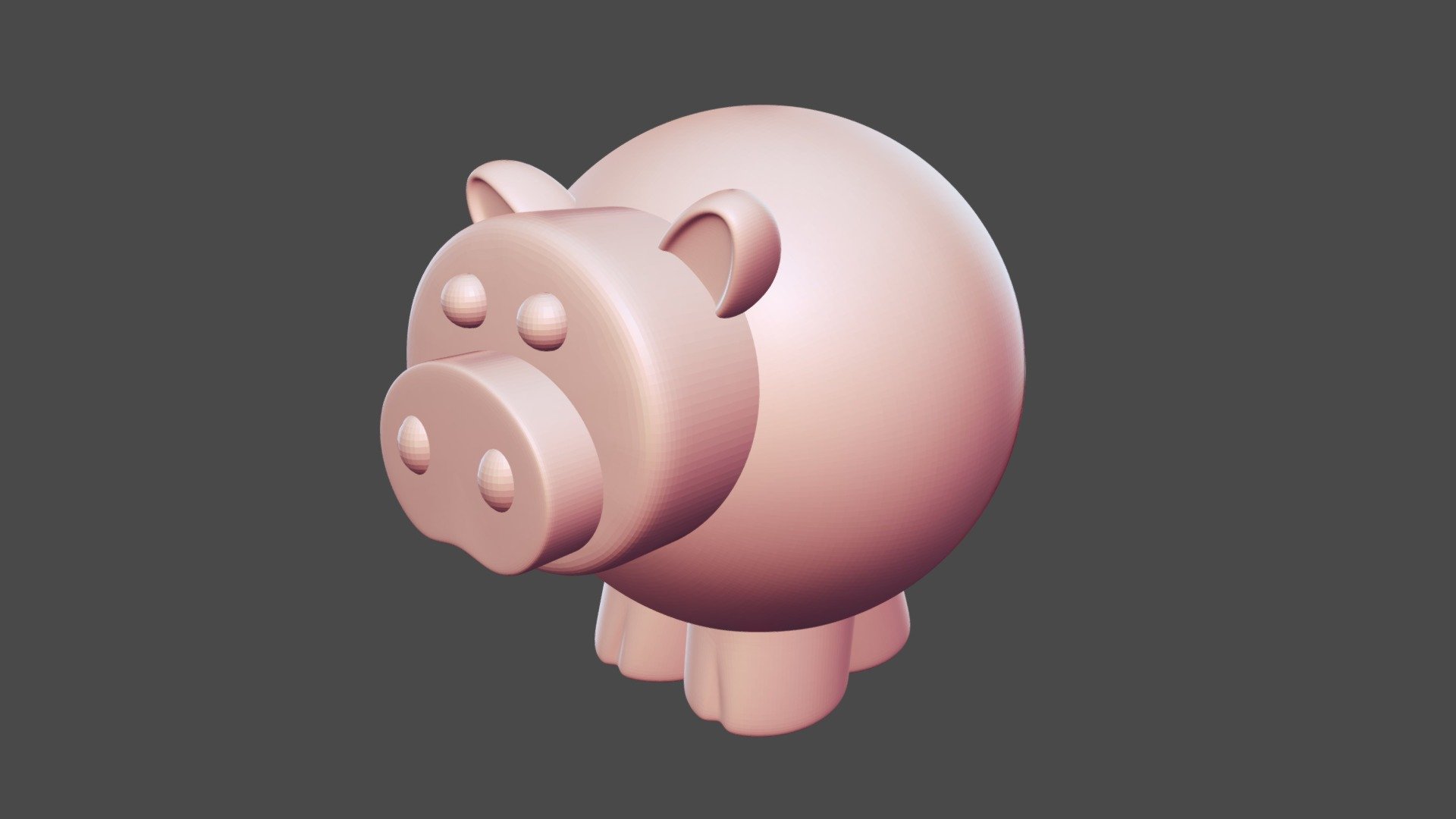 Simple Geometric Little Pig - Download Free 3D model by Leo_Aguiar ...
