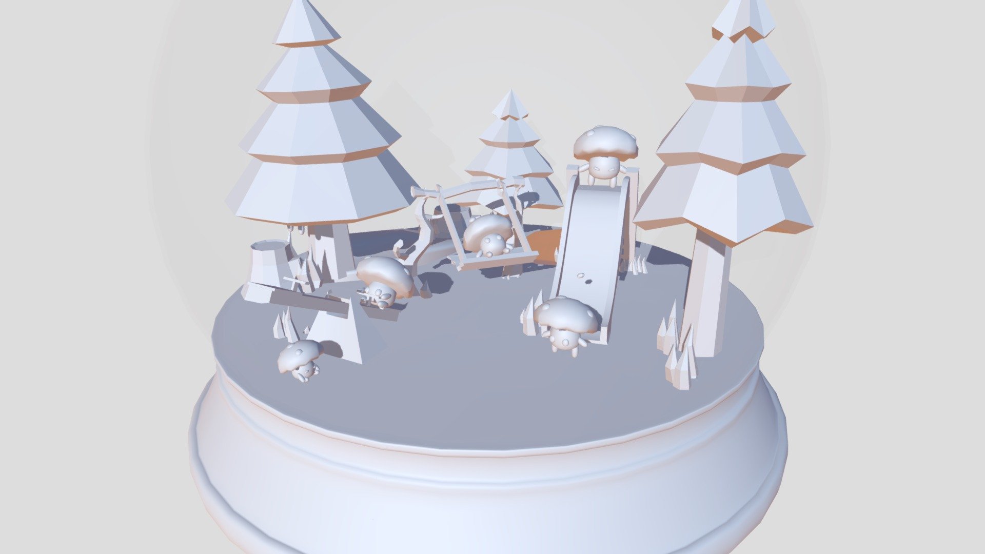 Chaotic Playground - 3D model by Qiyan (@qiyanko) [2df8ca6] - Sketchfab