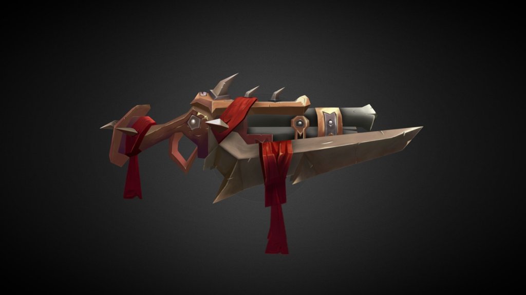 Cataclysm - PVP Weapon - 3D model by MinhNhai [2df941e] - Sketchfab