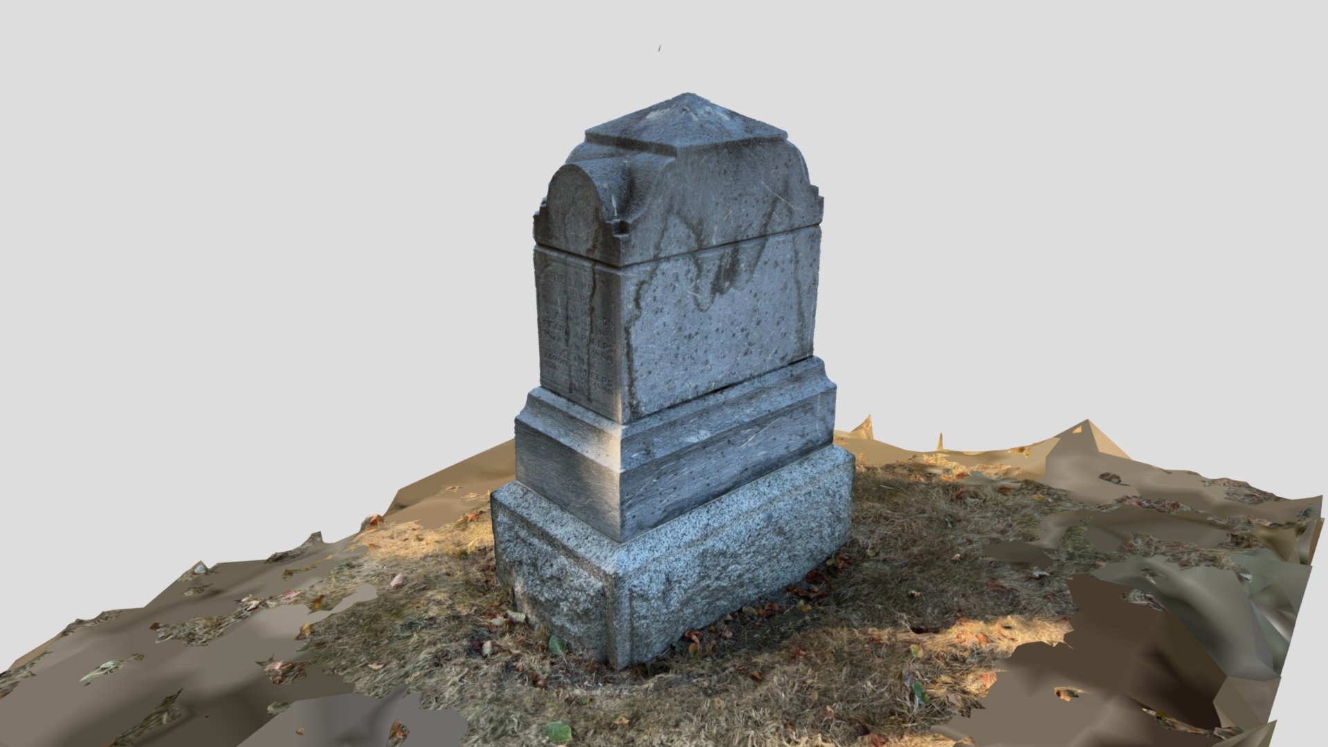 Large tombstone 02 - 3D model by Reo Creative Scanning ...