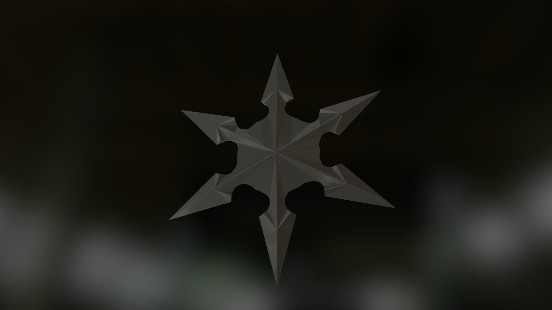 Throwing-star - 3D model by kvonflotow [2dfbfb8] - Sketchfab