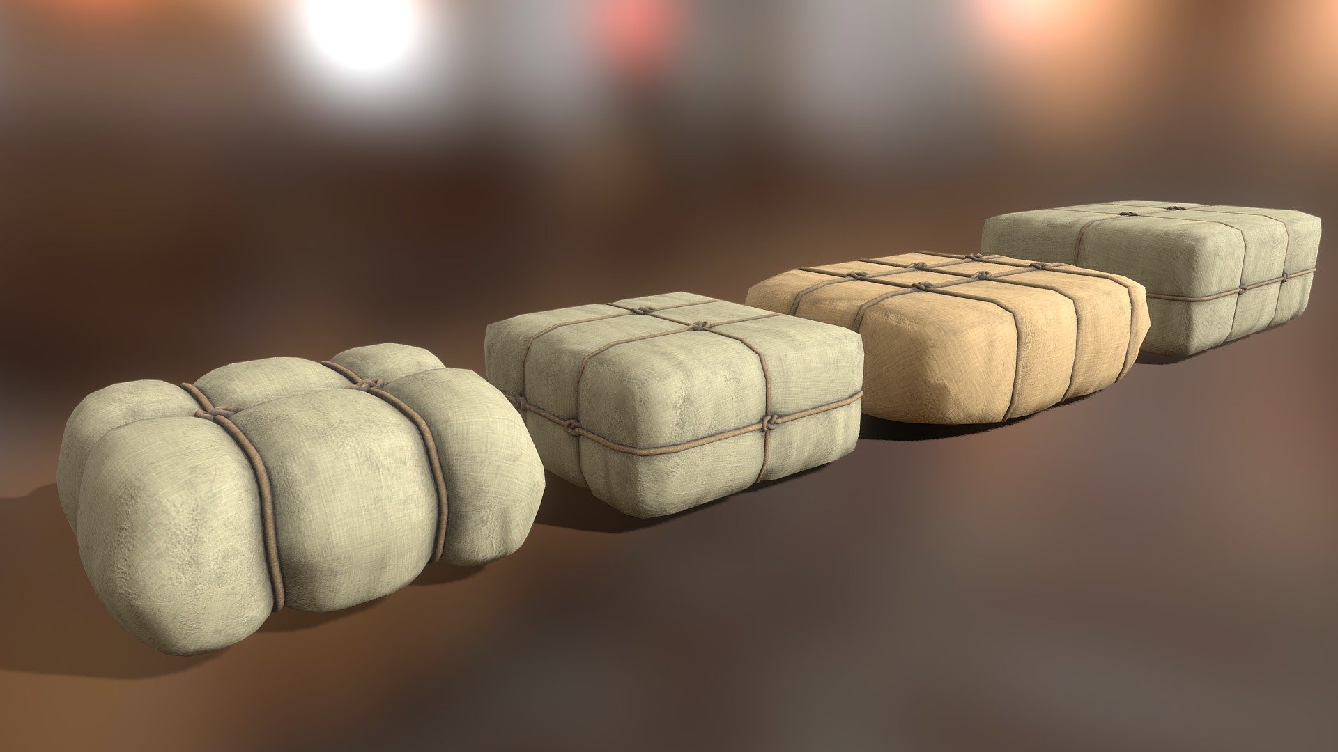 Cargo packages - 3D model by visualdimension [2dfc14b] - Sketchfab