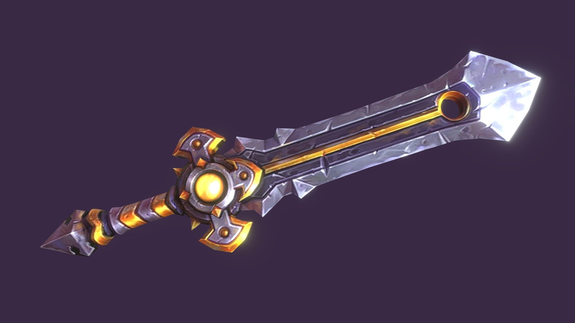 Stylized Sword - 3D model by kawuru [2dfcddd] - Sketchfab