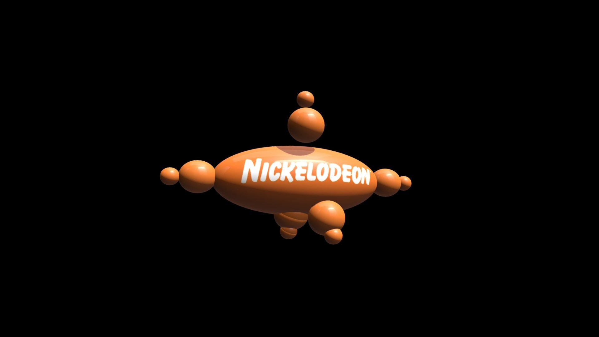 Nickelodeon_ Balloon_ Logo.usdz - Download Free 3D model by ...