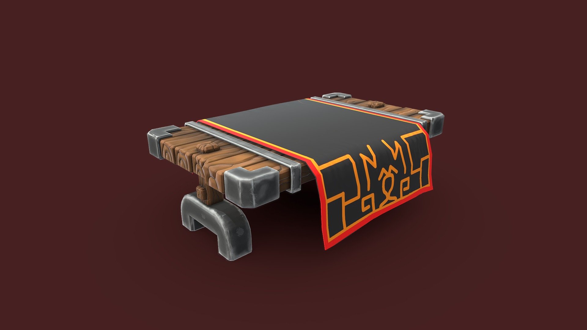 Stylized Table - Download Free 3D model by Uğur Yakışık (@UgurYksk ...