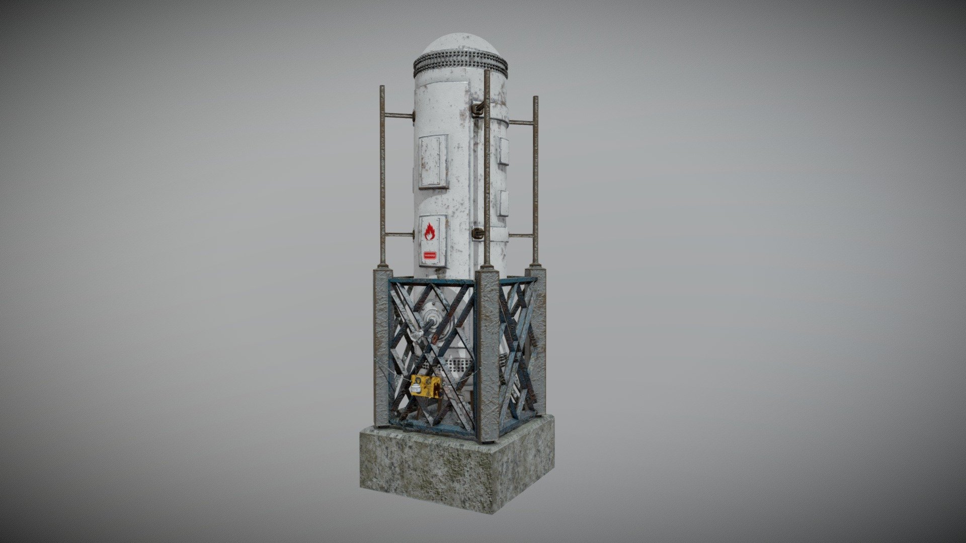 Gas tank asset - Buy Royalty Free 3D model by Thomas Binder ...