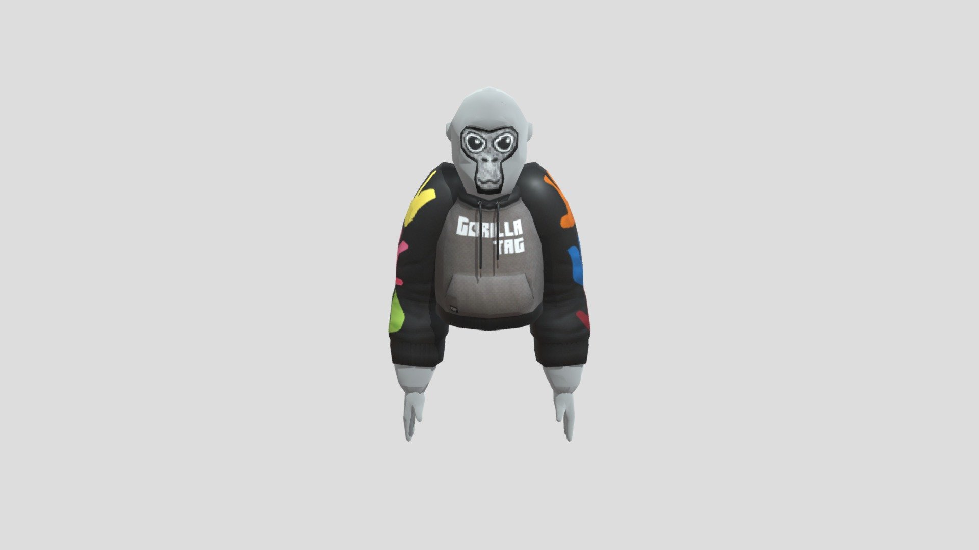 gorilla tag hoodie ik rig - Download Free 3D model by WildTheDev ...