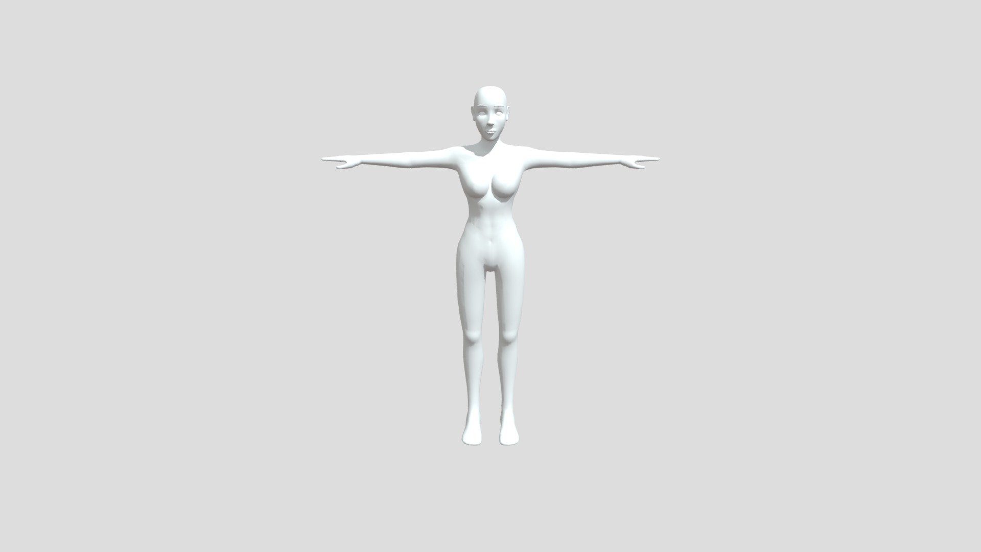 Female Character - Fully Rigged - Game Ready - Download Free 3D model ...