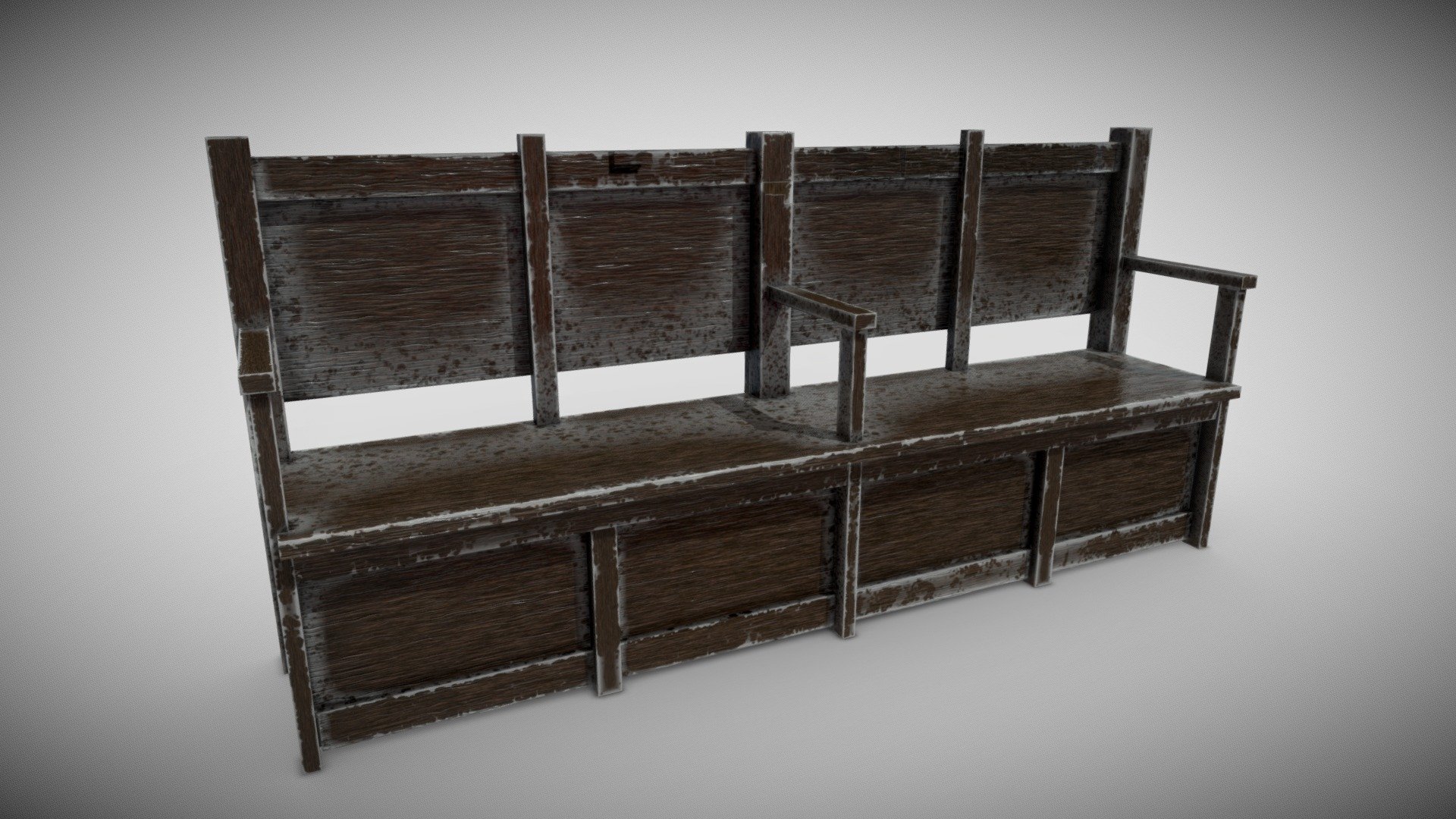 Wilde West Bench - Buy Royalty Free 3D model by Shamel Haydar ...