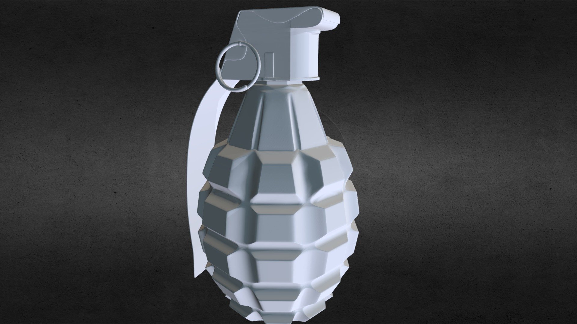 MK2 Pineapple Grenade - Download Free 3D model by SabraWilson [2e038f9] - Sketchfab