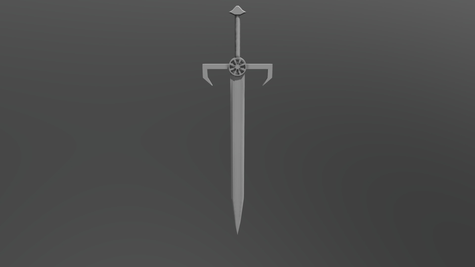 Sword with square gard - 3D model by Salvatore.G [2e040e6] - Sketchfab