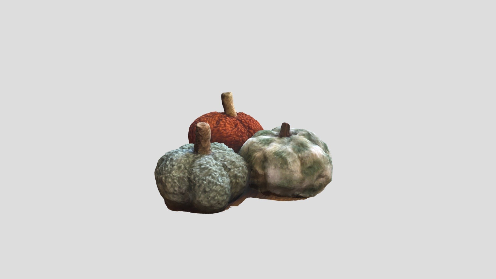 Fuzzy Pumpkins - Download Free 3D model by alhodge [2e05755] - Sketchfab