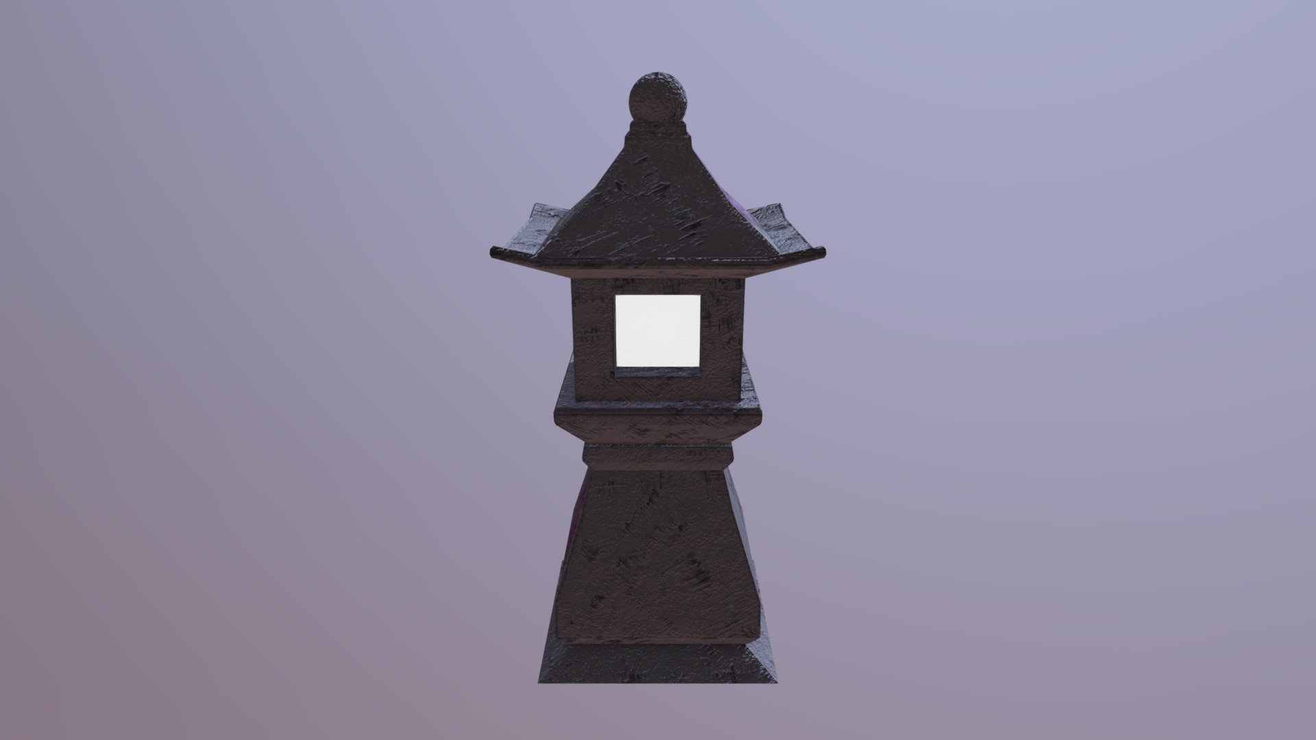 Japanese Lantern - 3D model by lebert.jasmine [2e05901] - Sketchfab