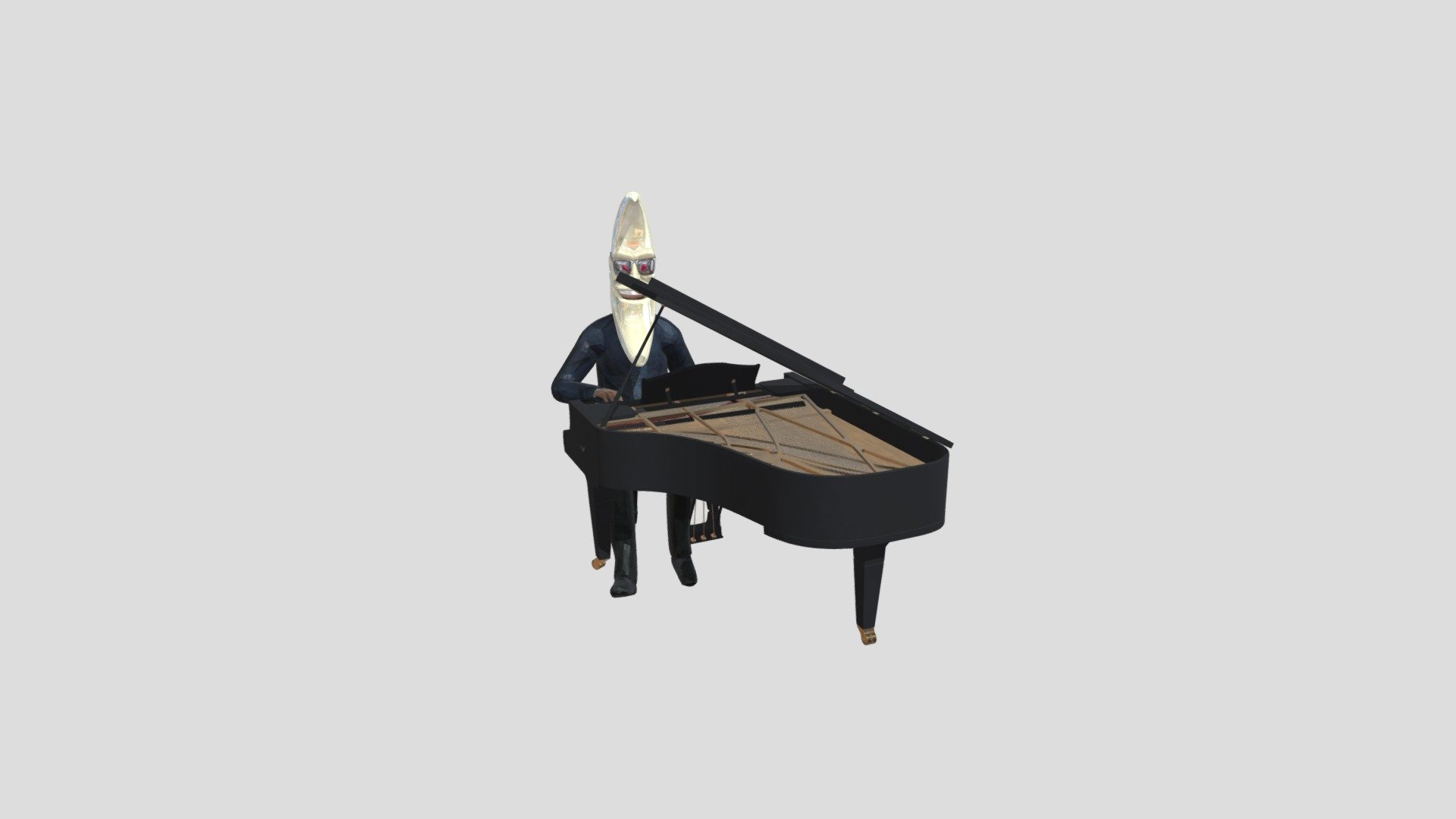 Mac Tonight Playing Piano - Download Free 3D model by Raspdew ...