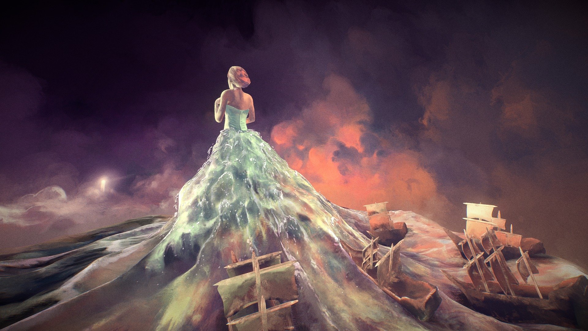 Calypso - Extended Reality Artwork - - 3D model by neoyume [2e063fd] - Sketchfab