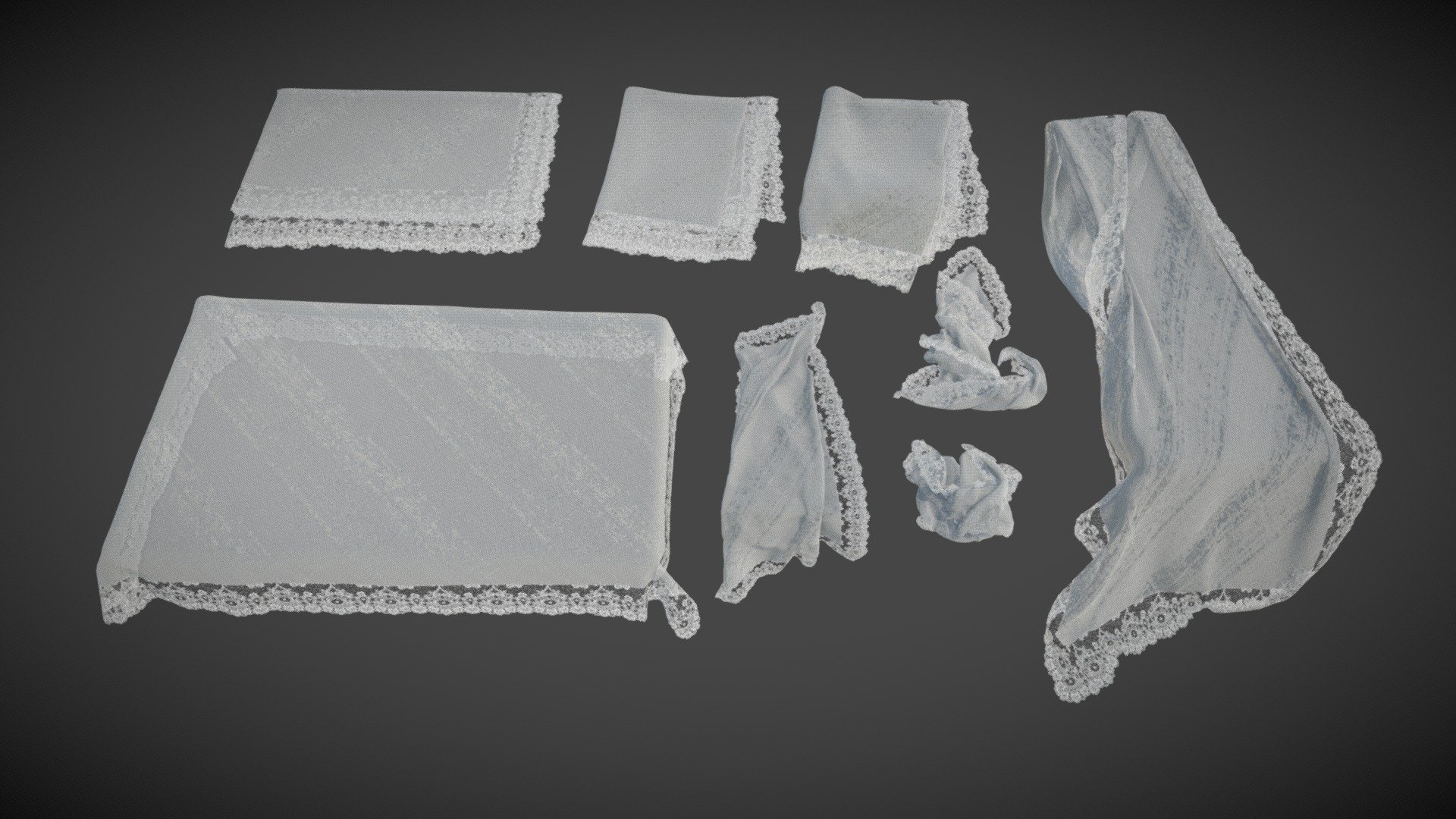 Table Cloth Set - Buy Royalty Free 3D model by SM5 by Heledahn ...