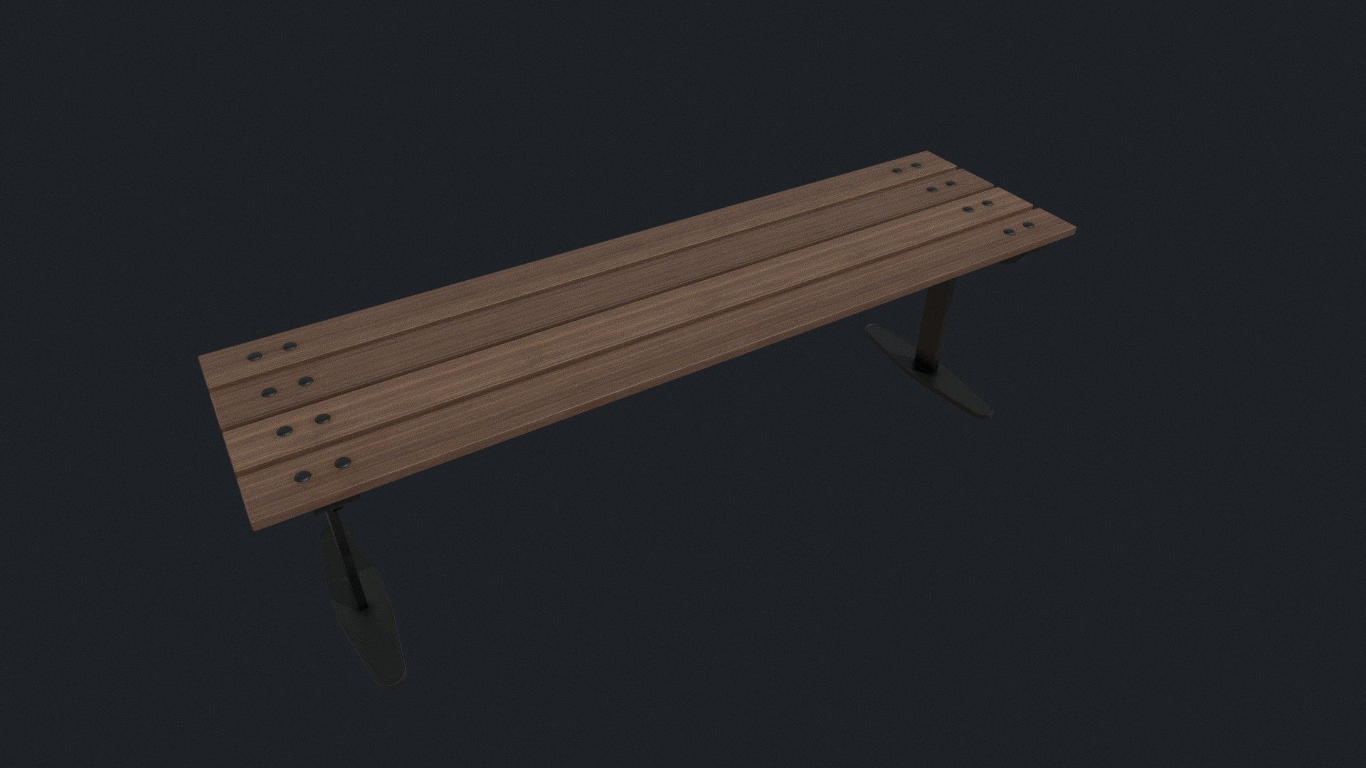 Bench 19 - 3D model by sharetextures [2e09a28] - Sketchfab