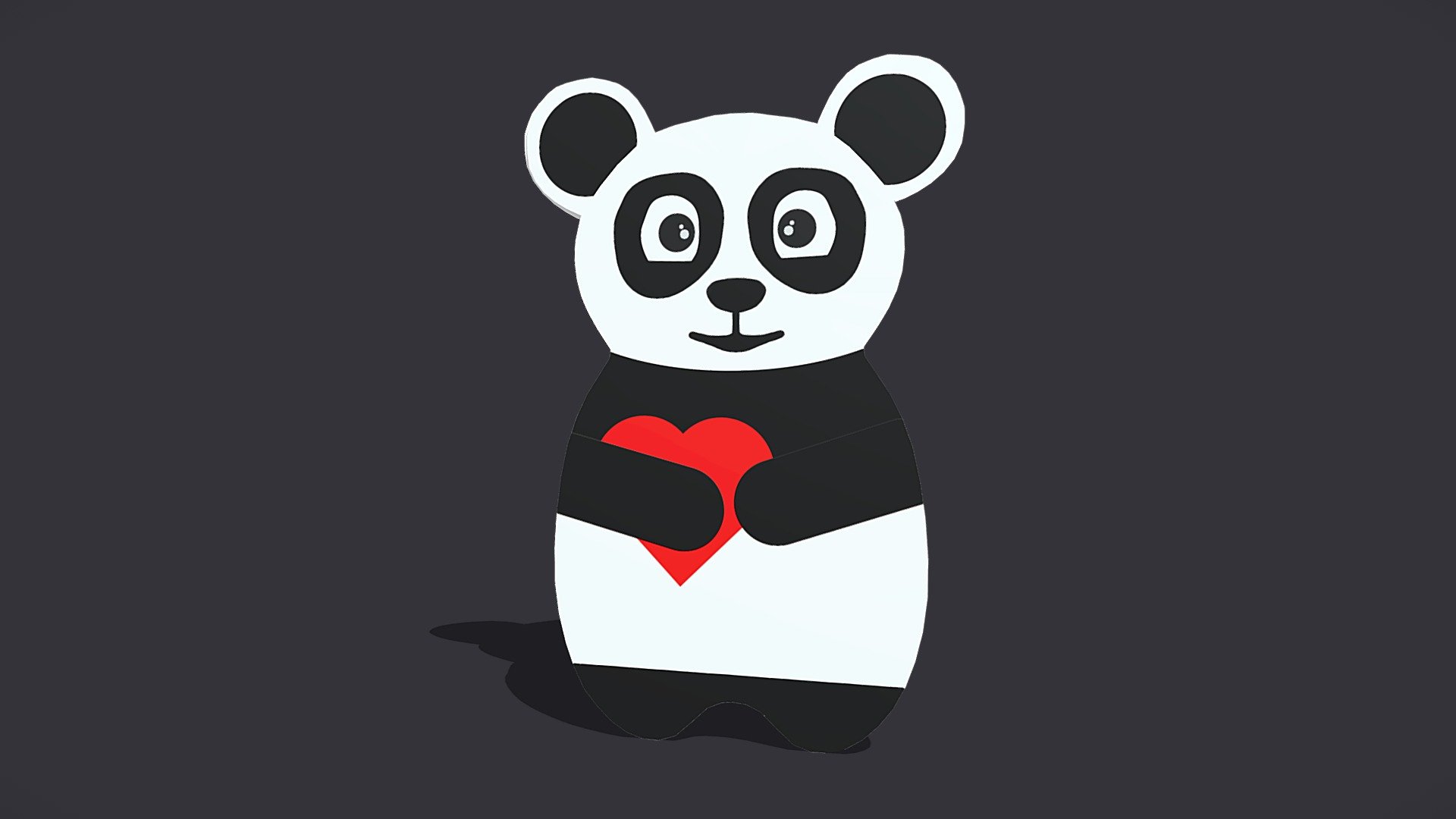 Panda_Card_FBX - Buy Royalty Free 3D model by GetDeadEntertainment ...
