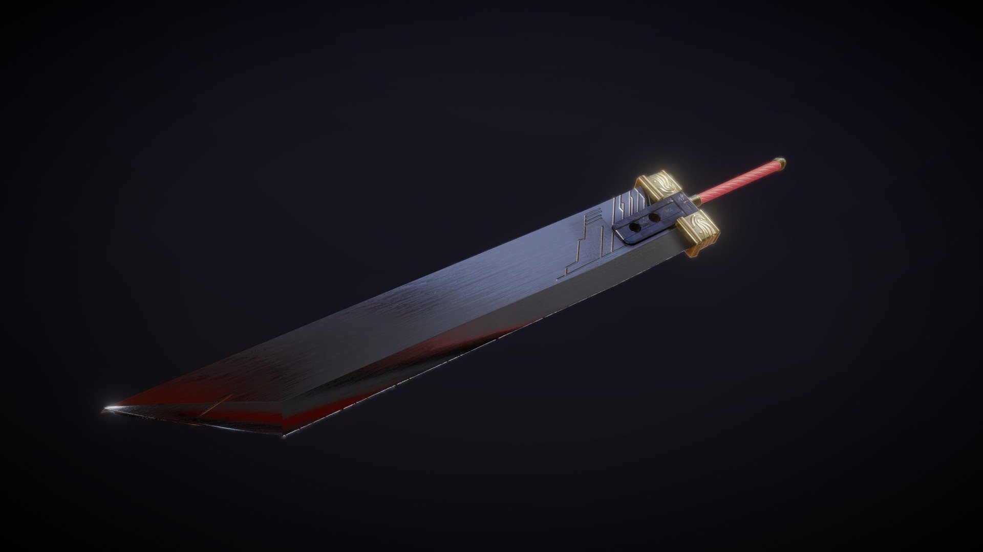 Buster Sword (FFXII) - 3D model by jakeglover1210 [2e0b768] - Sketchfab