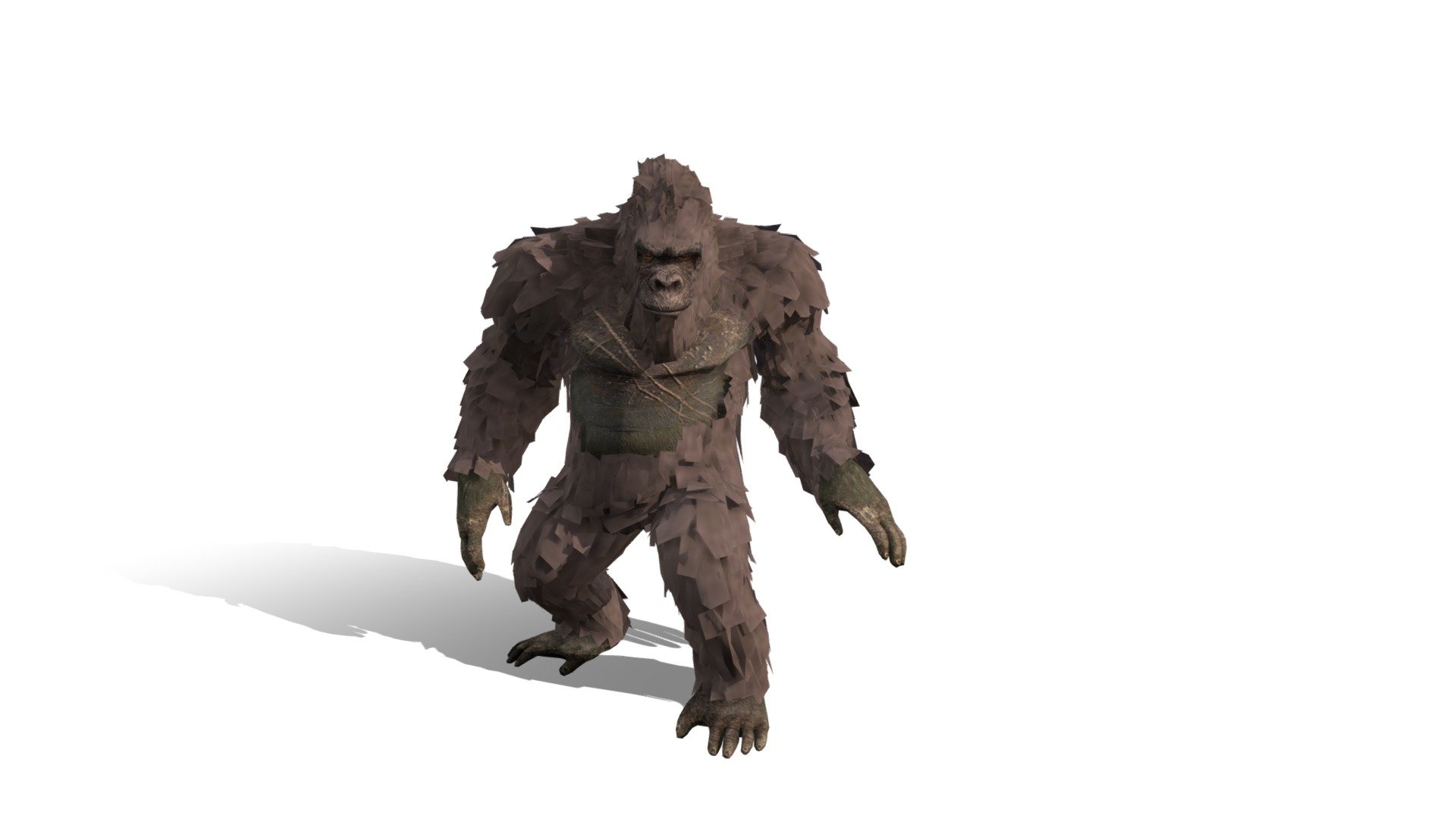 Download Kong 3D Model fully Rigged - 3D model by Nofil.Khan [2e0d36c ...
