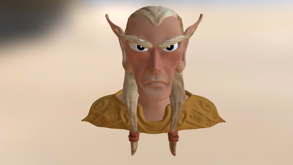 Angry elf - 3D model by yuri (@yuriraia) [2e0f42e] - Sketchfab