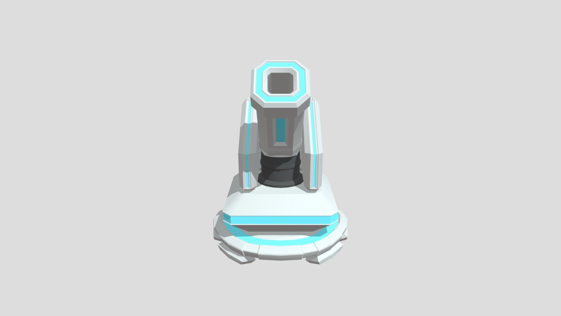 Tank Tron 02 - 3D model by SamuraiJack33 [2e10aff] - Sketchfab