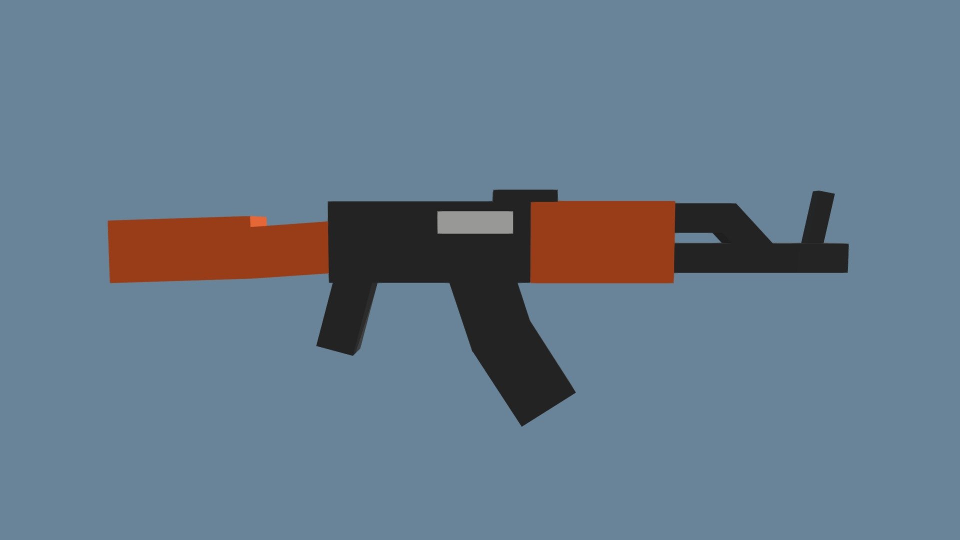 AK-47 Old (Cube) - Download Free 3D model by GoldbergR [2e10e09 ...