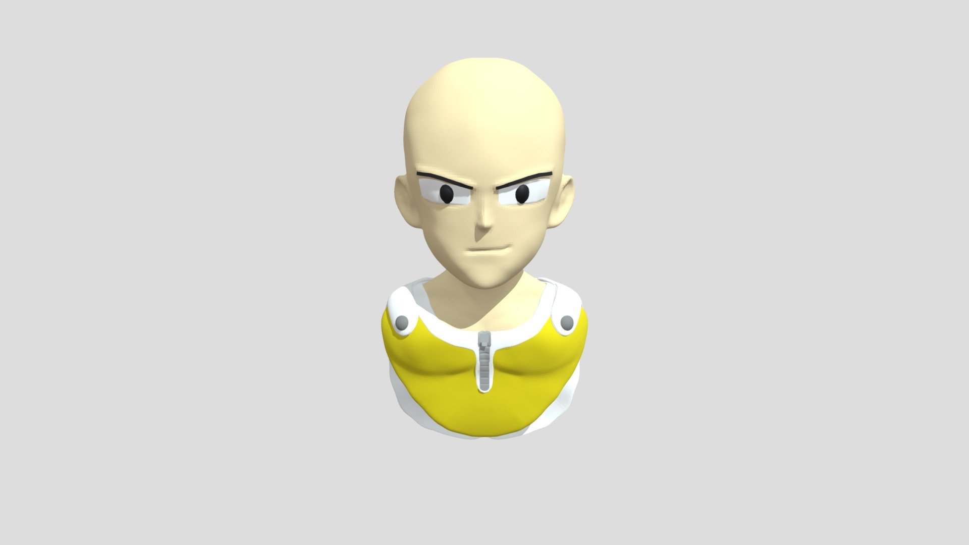 saitama - Download Free 3D model by Guylherme [2e12a13] - Sketchfab