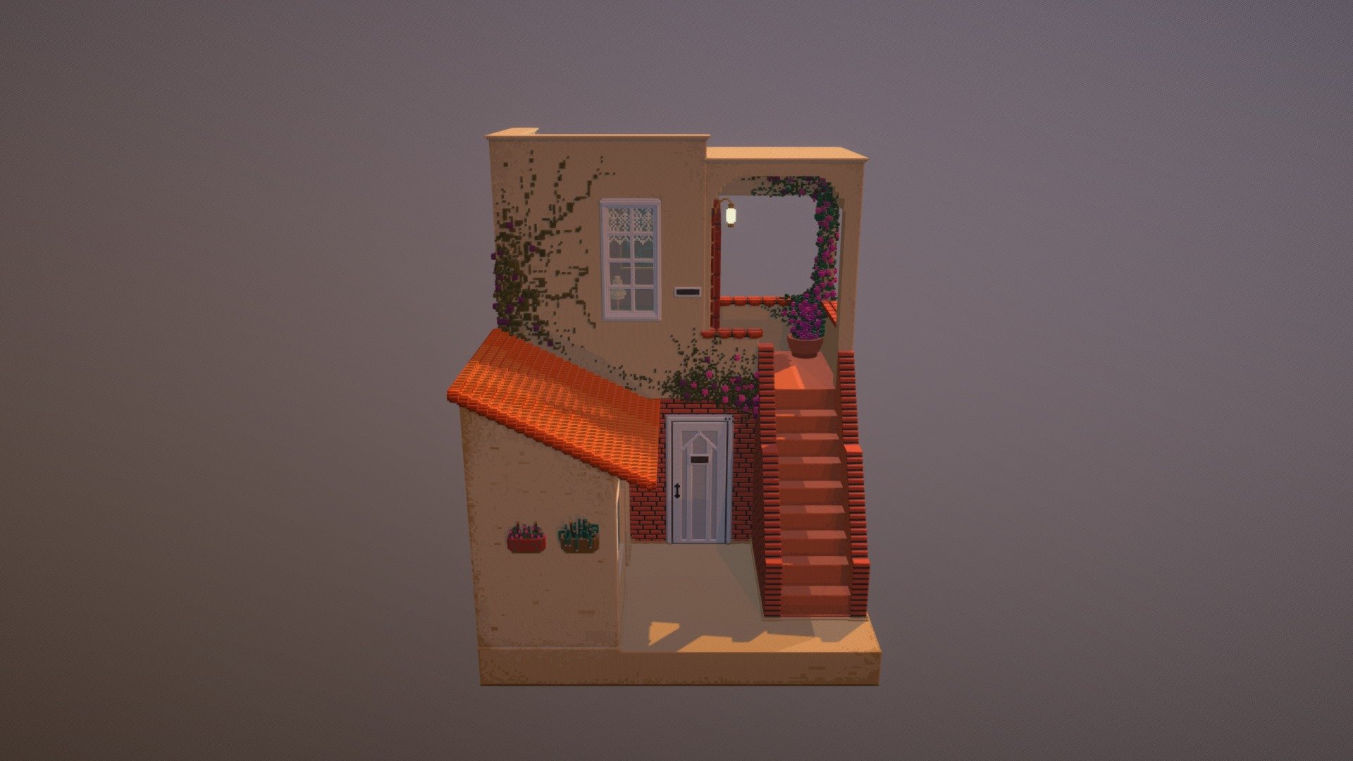 Italian house - 3D model by wiktoriab [2e13749] - Sketchfab