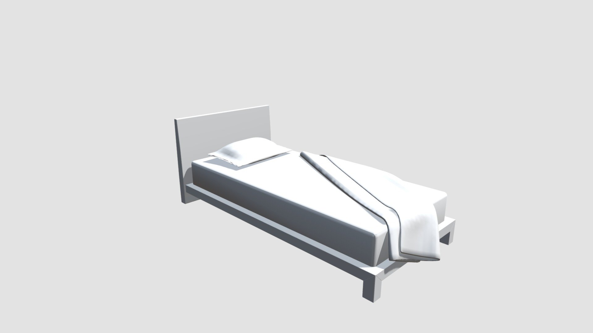 Bed Buy Royalty Free 3d Model By Evermotion [2e137f9] Sketchfab Store