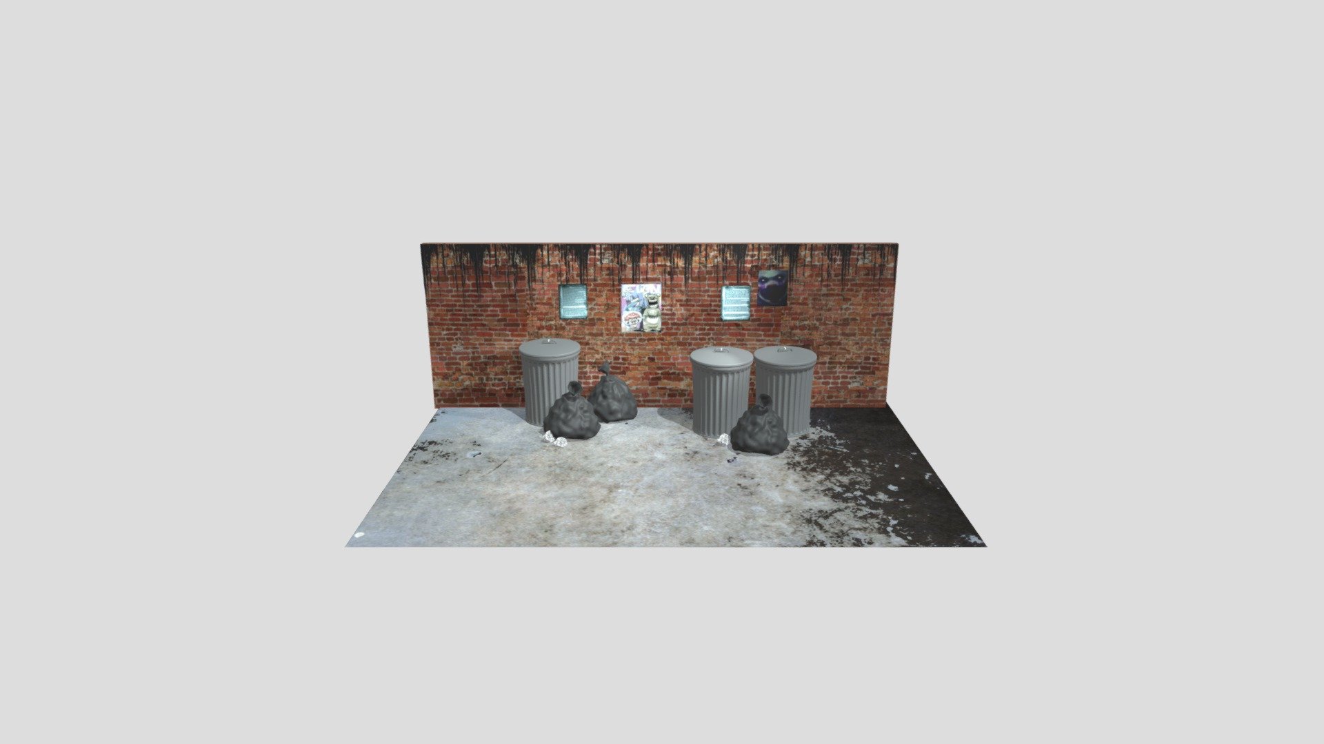 Back Alley - Download Free 3D model by s.c animaciones (@s.c ...