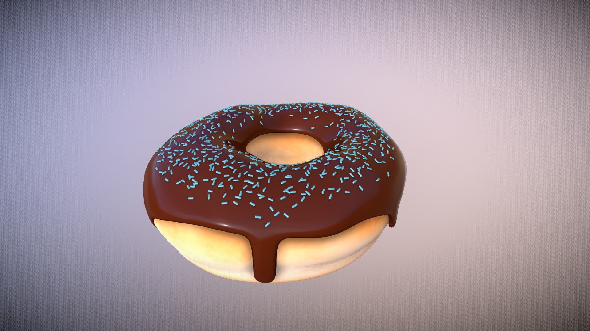 Donut - 3D model by kwstasg [2e13f4e] - Sketchfab