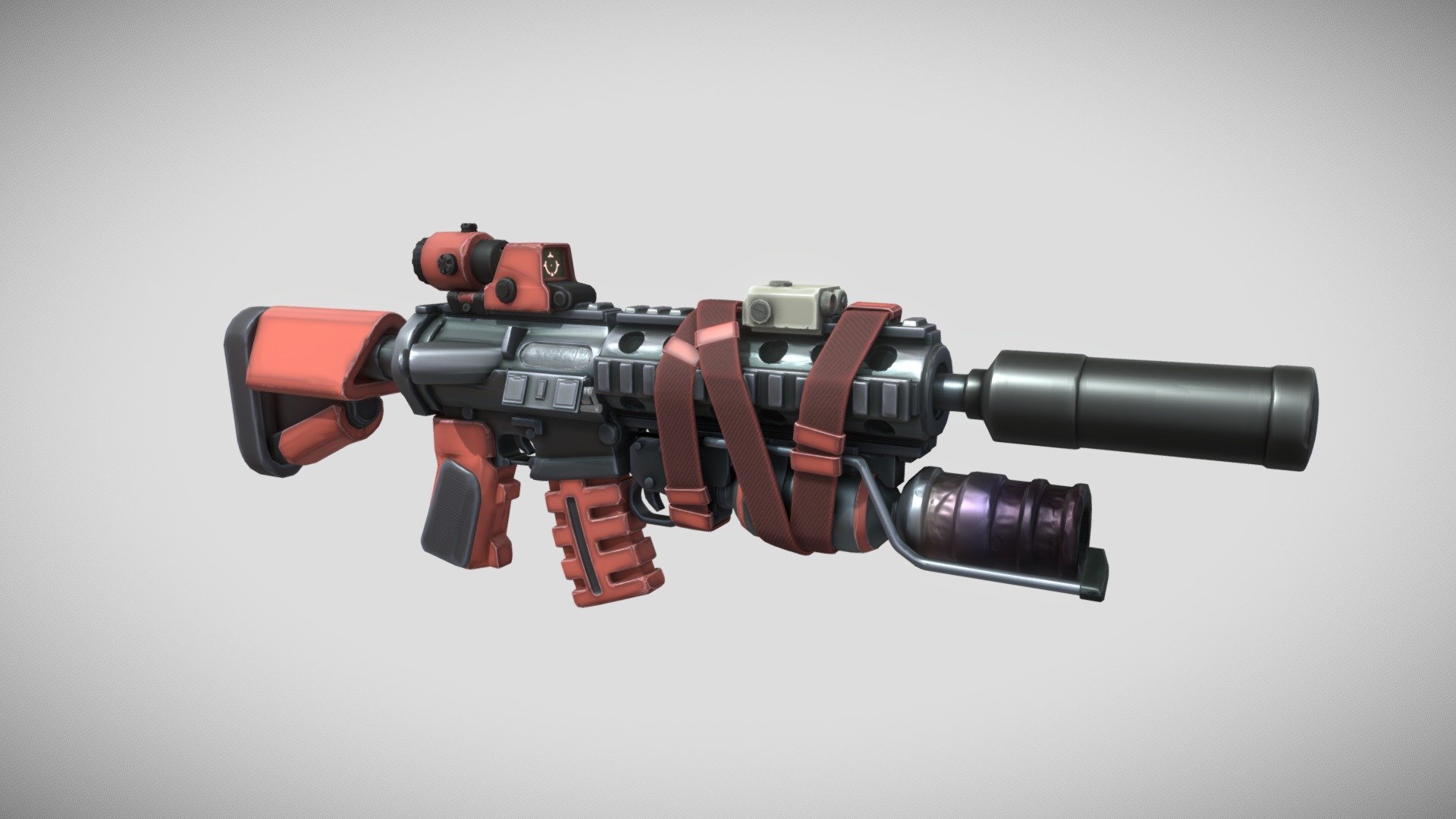 Colt M4A1 "Scorched Earth" - 3D model by Telcy.Durand [2e14346] - Sketchfab