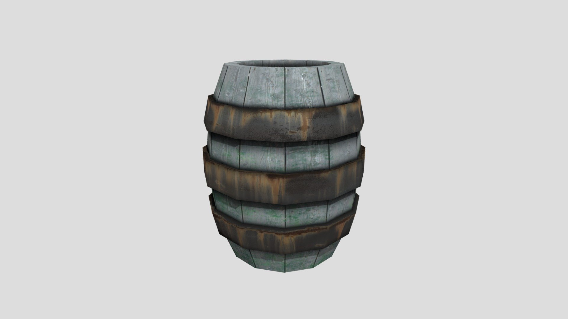 Photobashed Barrel - Download Free 3D model by JackDan23 [2e1532f ...