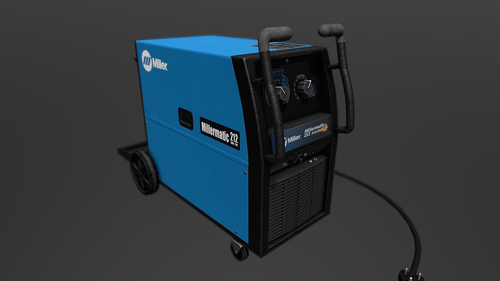 Millermatic Wire Welder - 3D model by Thirumoorthi [2e15685] - Sketchfab