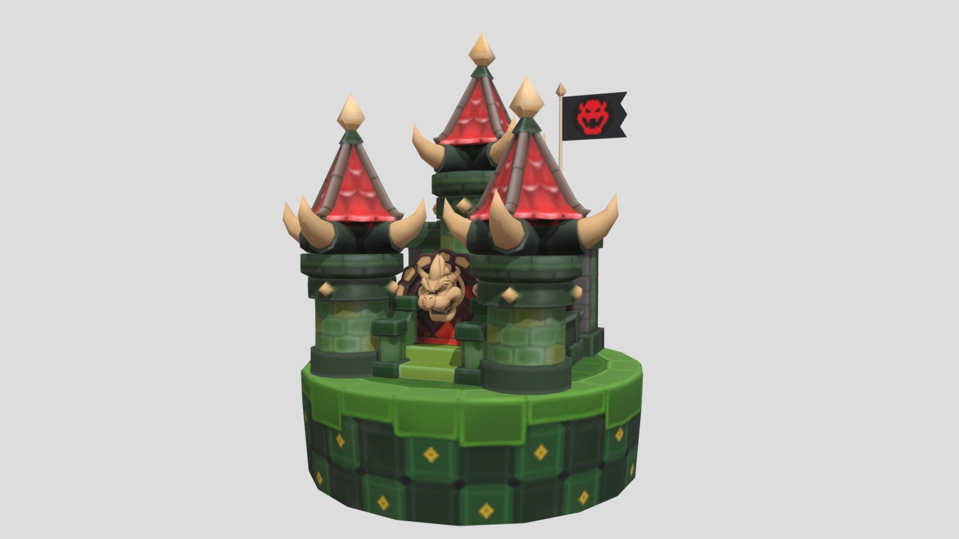 Mini Boss Castle - Super Mario Bros. Wonder - Download Free 3D model by ...